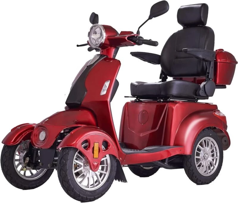 Luxury Heavy Duty Mobility Scooter Review - 500lbs Capacity 4 Wheels