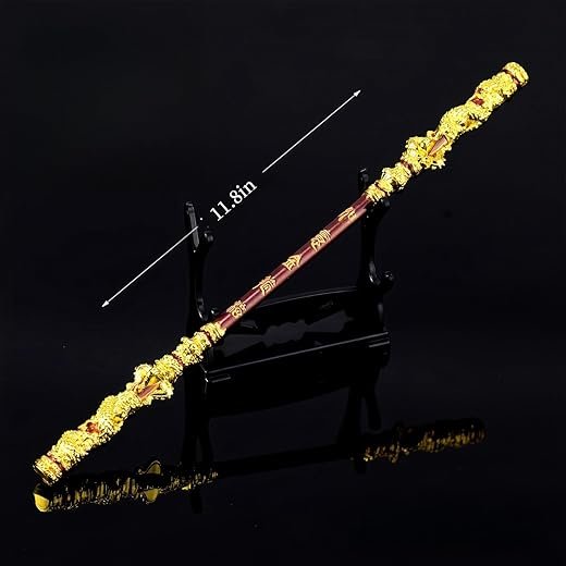 Golden Wukong Ruyi Staff Collectible – 11.8 Inch | Black Myth Universe