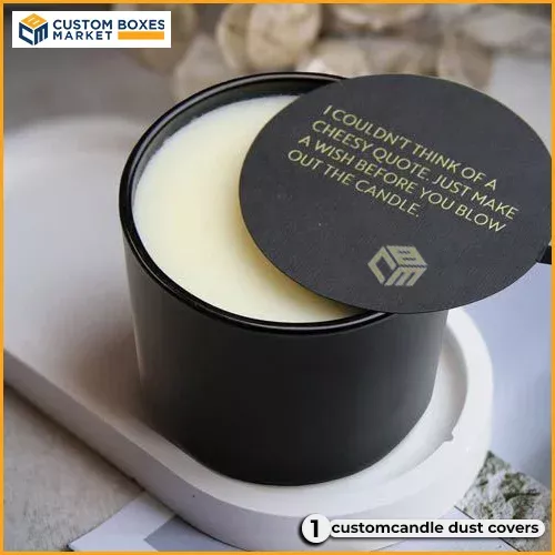 Custom Candle Dust Covers Wholesale - Luxury Candle Dust Covers