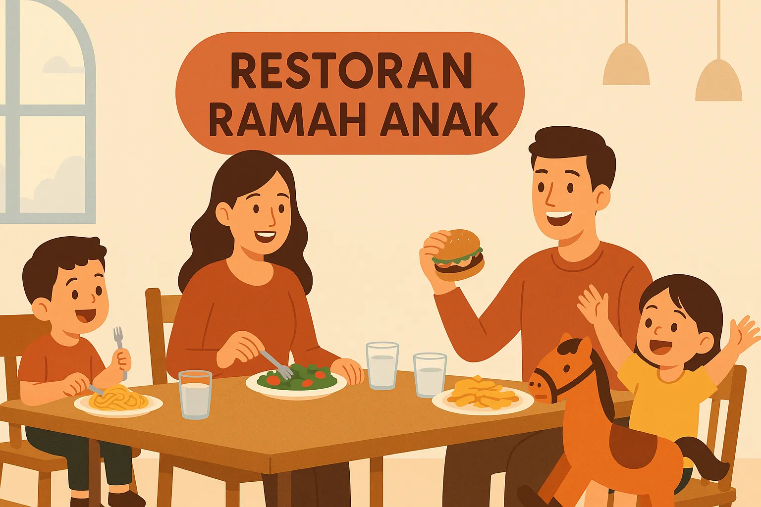 Restoran Ramah Anak: Tempat Makan Seru untuk Keluarga – Dekoragam