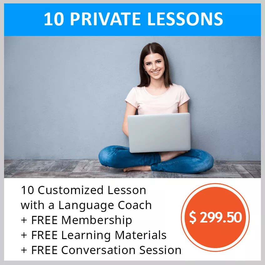 10 Online Private Lessons - Easy Español
