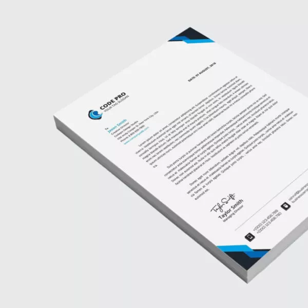 Custom Letterhead Printing For Your Business