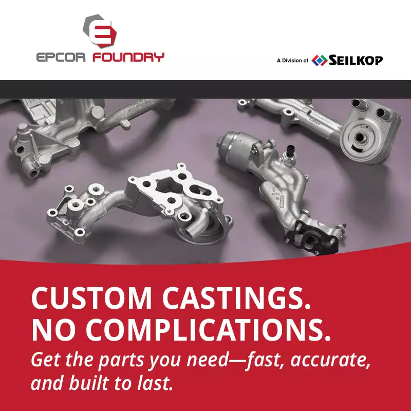 Custom Castings. No Complications. - Epcor Foundry