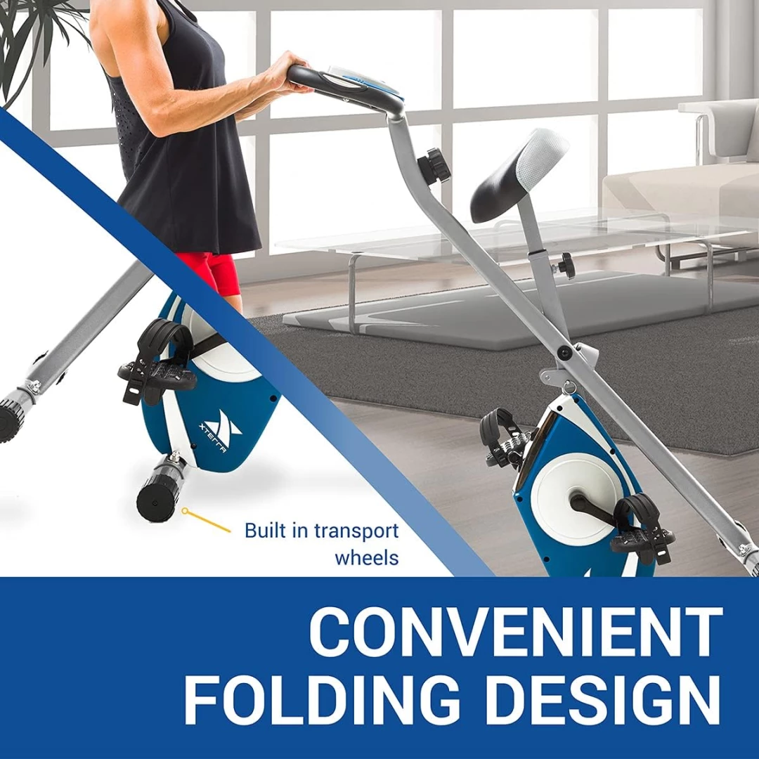 XTERRA Fitness Folding Exercise Bike, 225 LB Weight Capacity Review