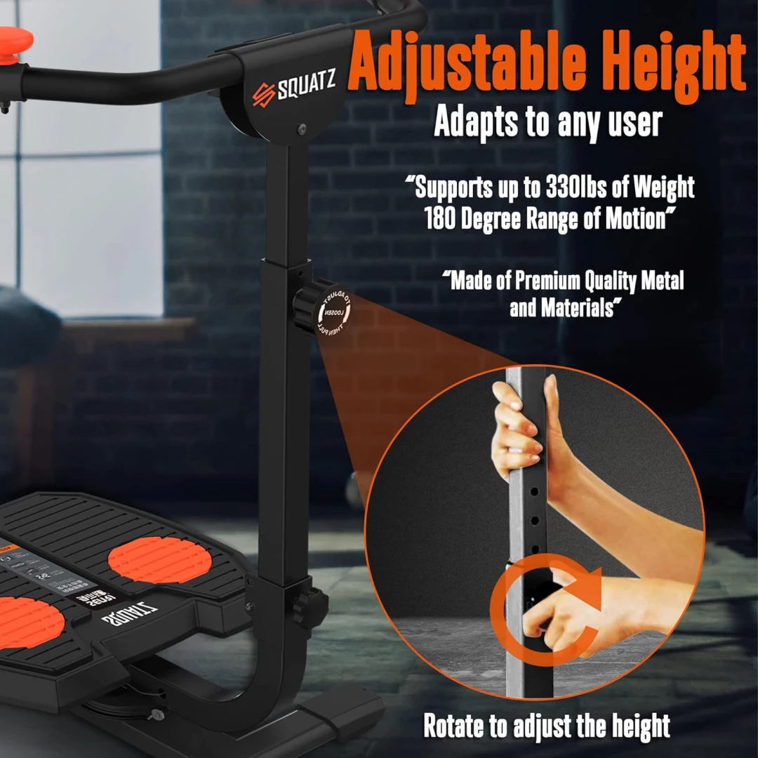 SQUATZ Twist and Shape Foldable Ab Exercise Machine Review