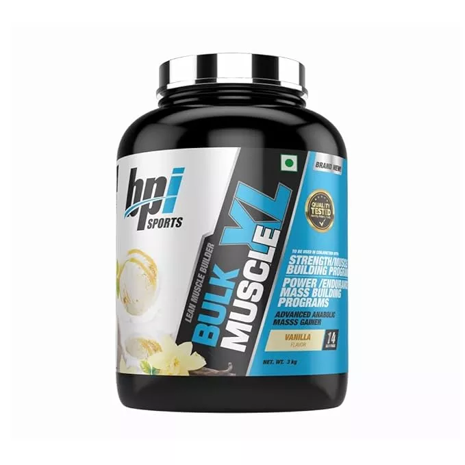 Bpi Bulk Muscle XL Gainer 3kg Vanilla - Flex Health