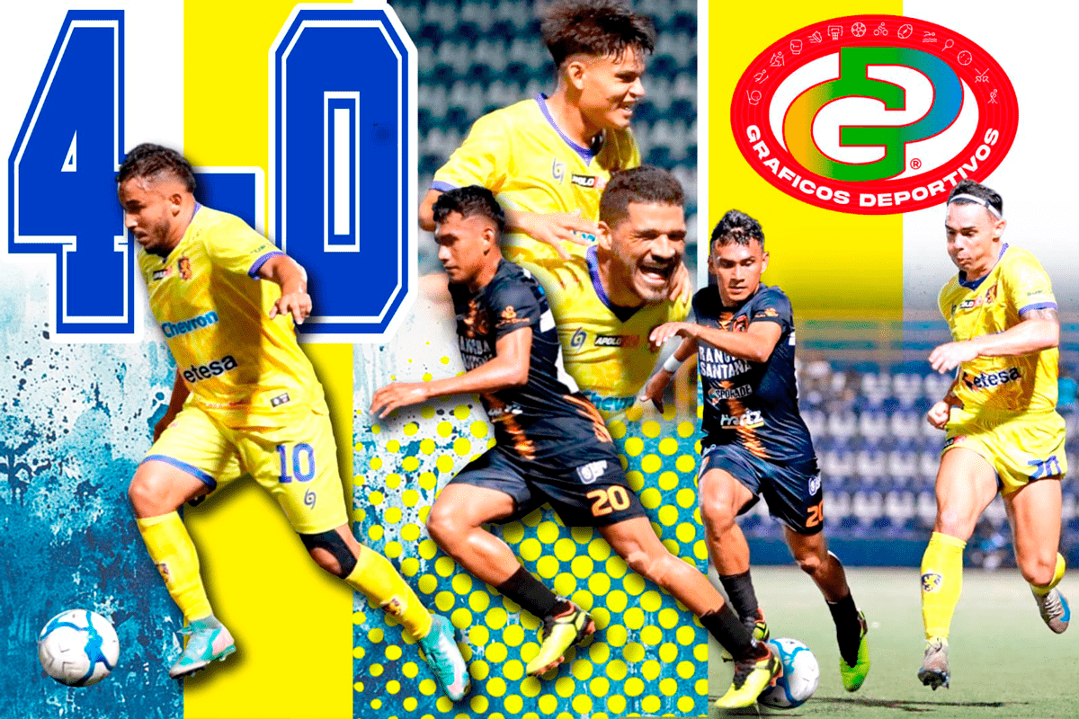 Managua FC golea a Rancho Santana - Graficos Deportivos