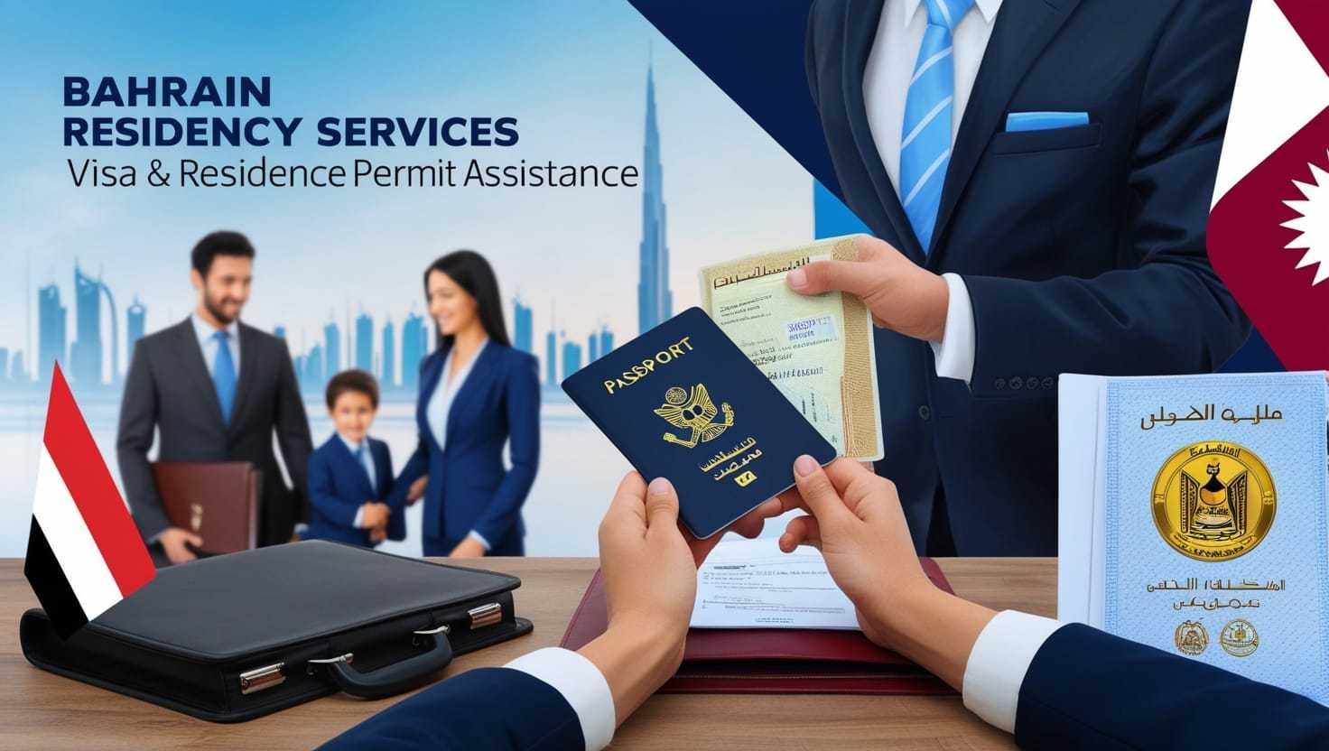 Bahrain Residency Services | Visa & Residence Permit Assistance | 2025