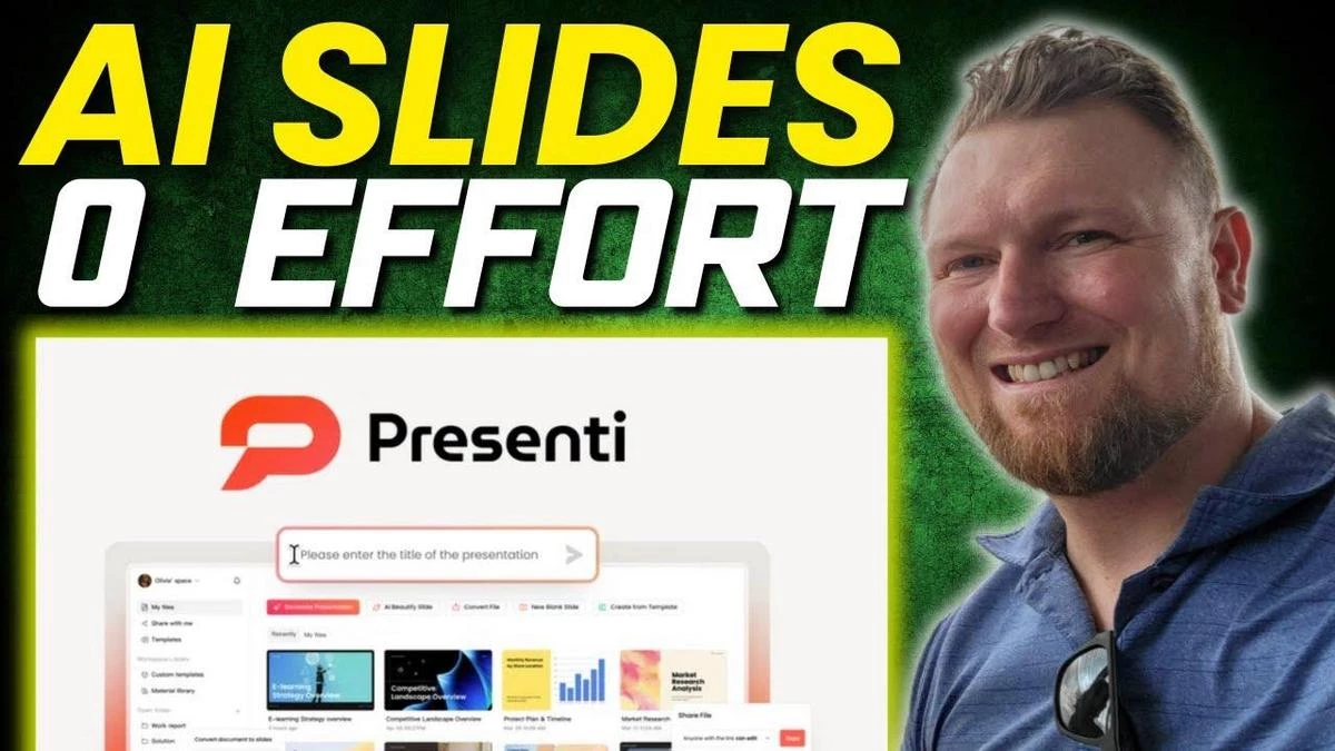 I Tested Presenti AI: Turn Any Document Into PERFECT Slides Instantly