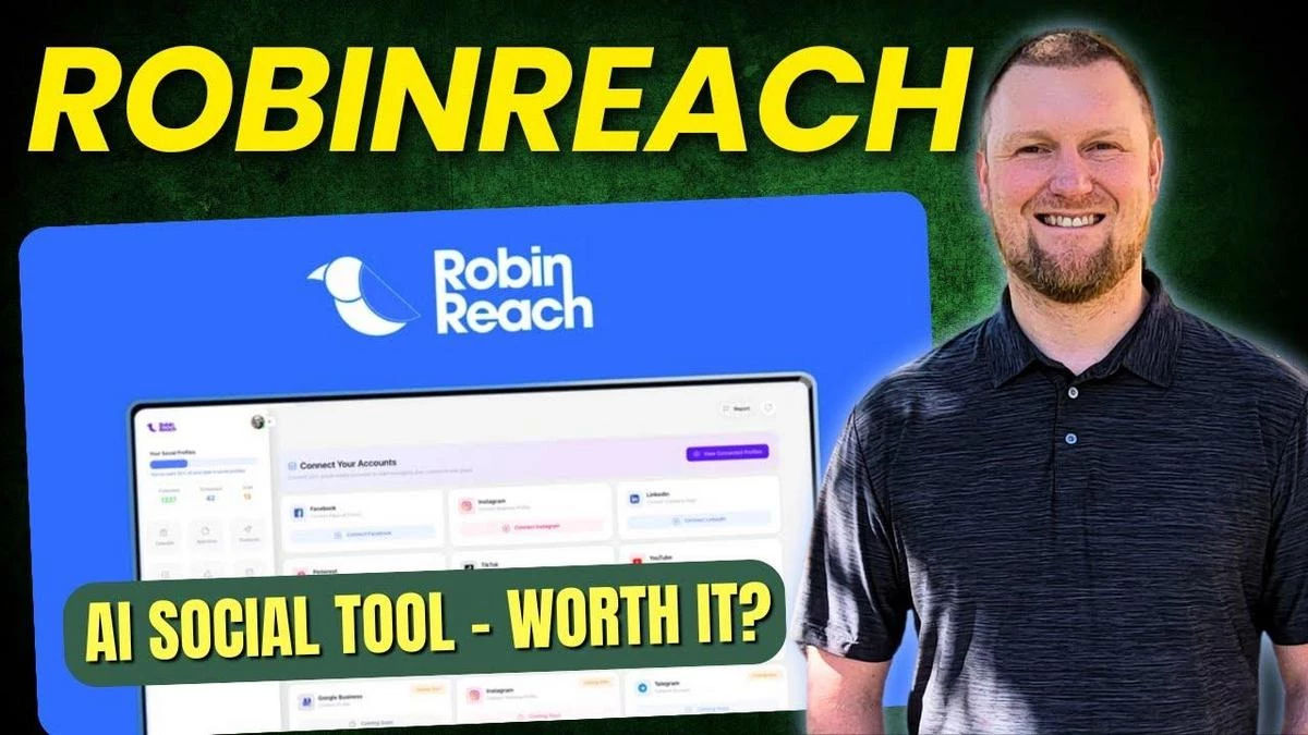 Robin Reach Review: 69 AI Social Media Tool That Manages 9 Platforms