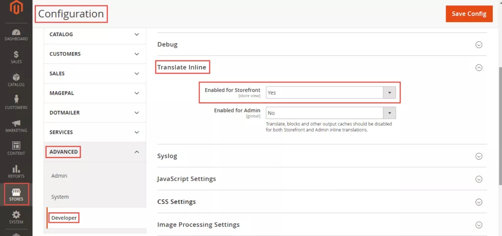 How to Enable Magento 2 Inline Translation