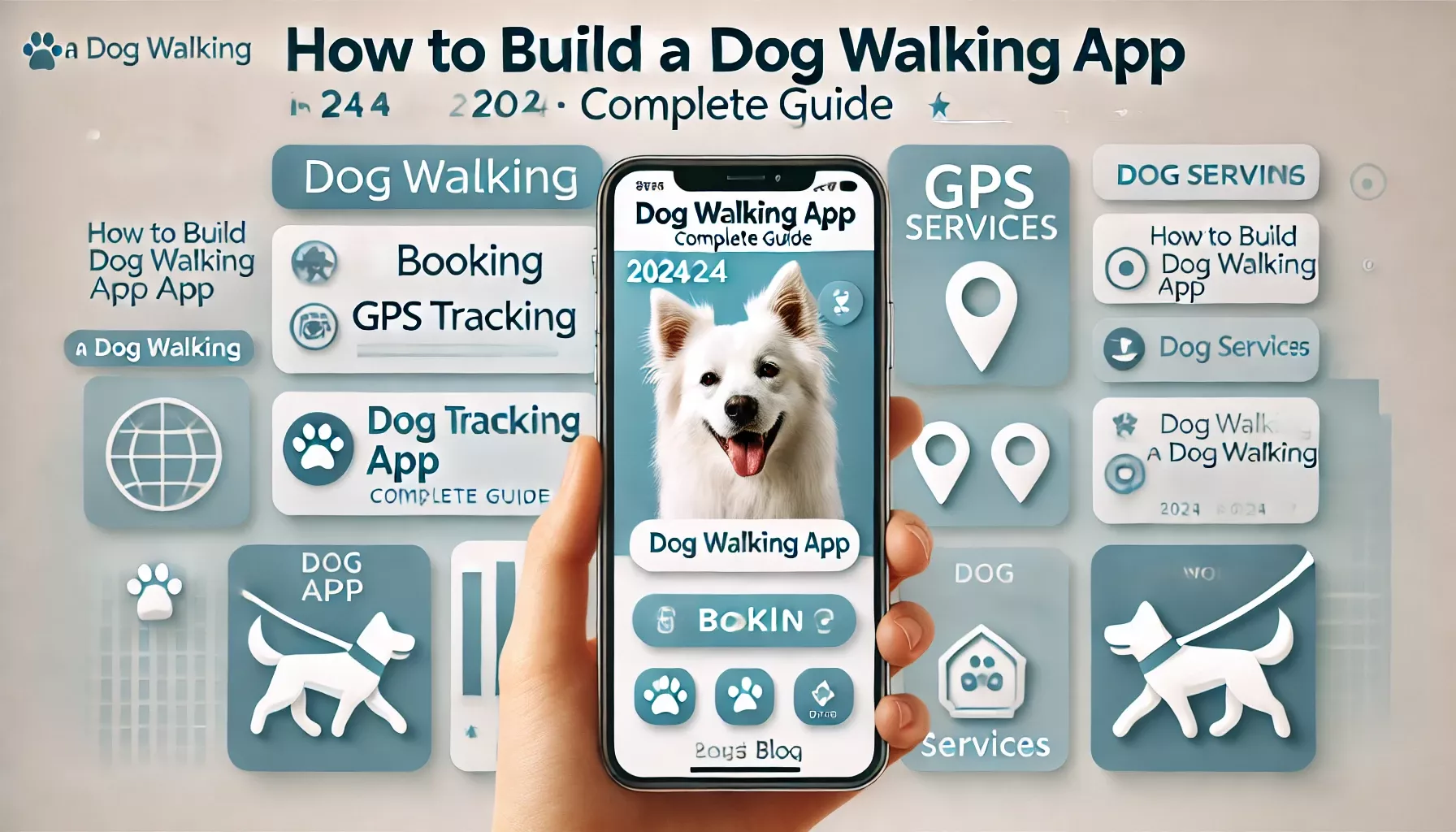 Dog walking app store