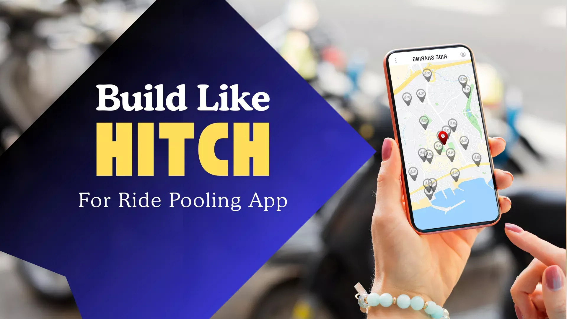 How to Build a Ride Pooling App Like Hitch: Cost, Features and Tech Stack