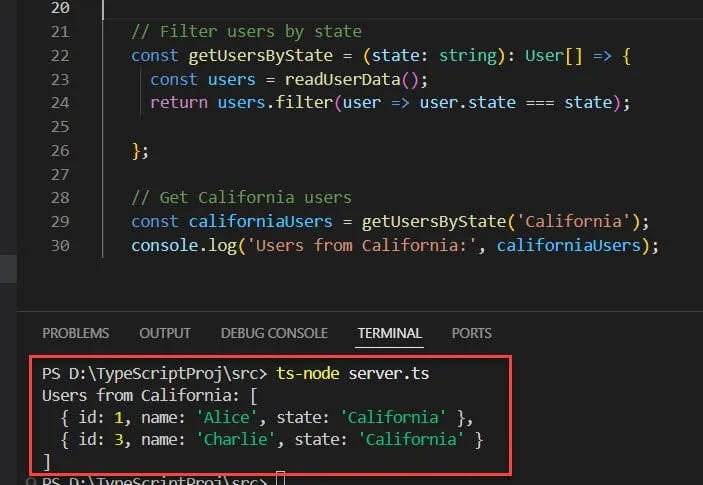 Comparison Between TypeScript and NodeJs