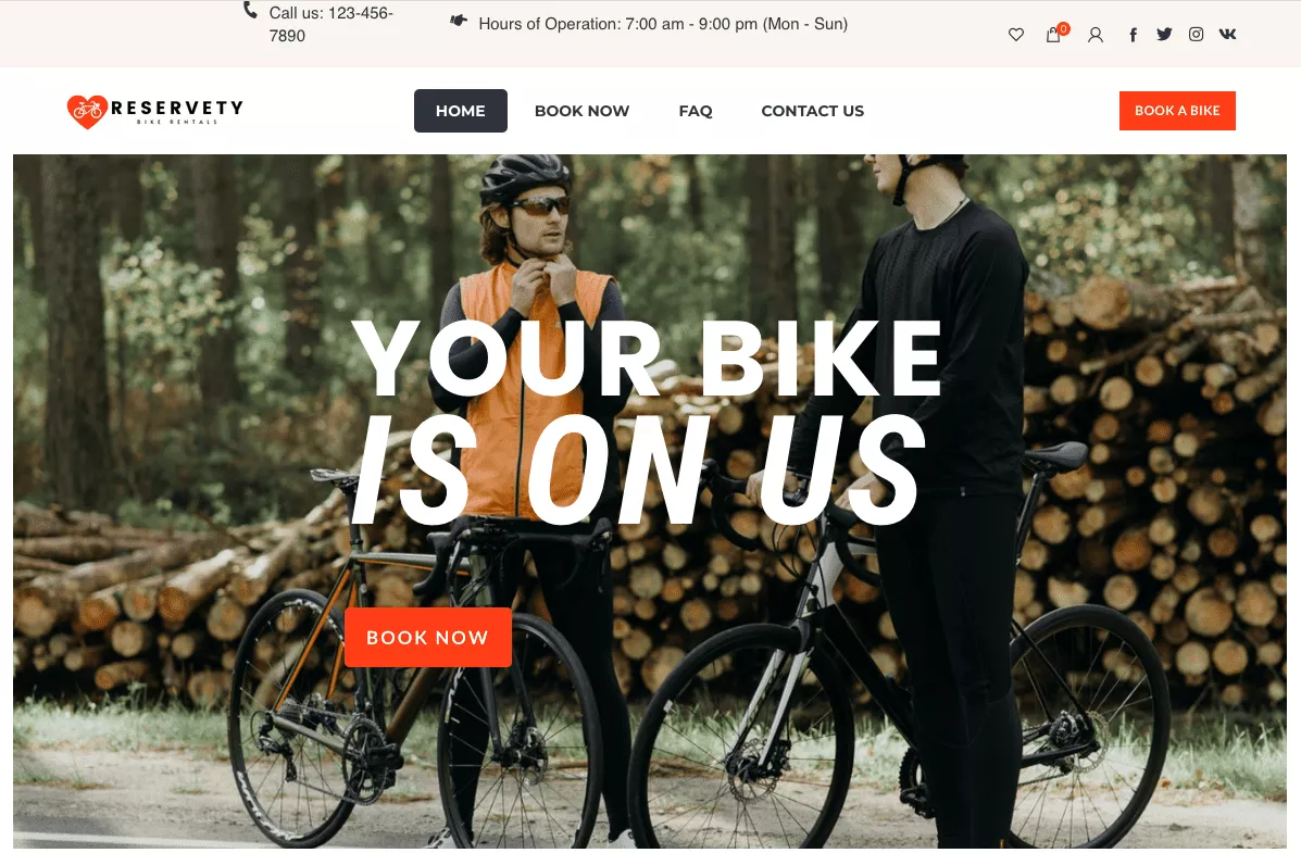 Bike Rental Software with a Booking System | Reservety