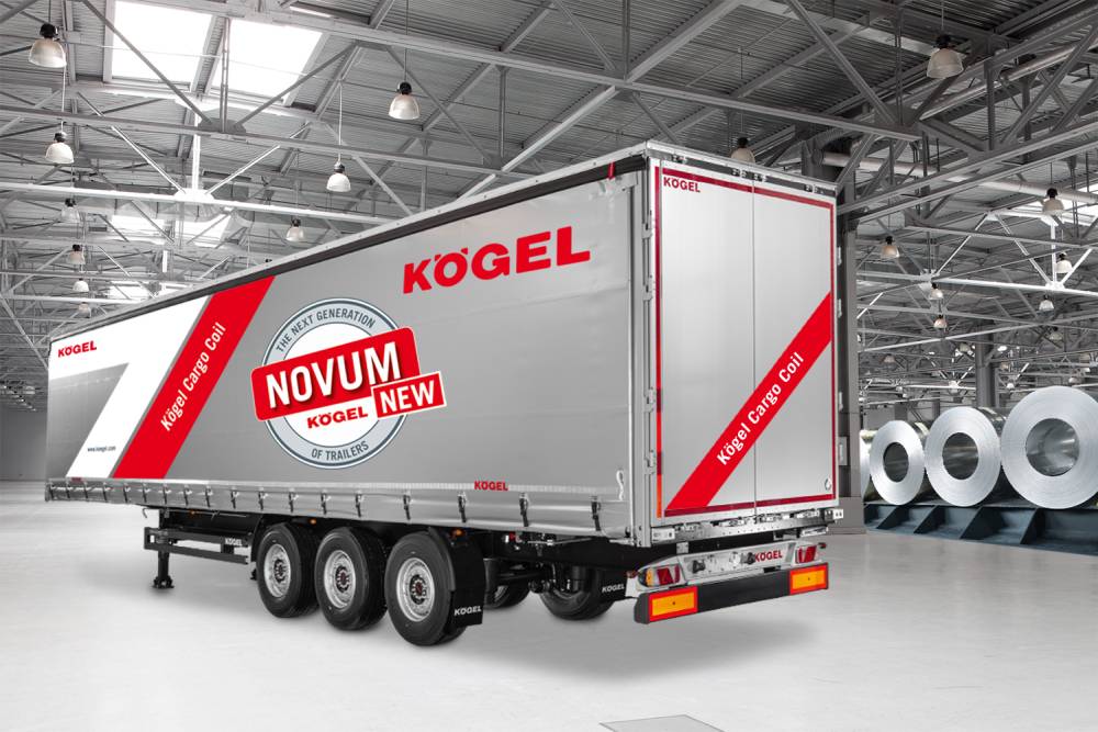 Más carga útil para los semirremolques Cargo Coil de Kögel | SoloCamion.es