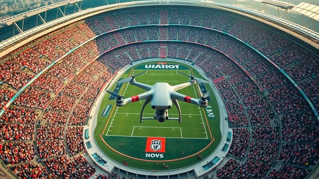 3 Ways Drones Elevate Sports Event Coverage - Sport Drones