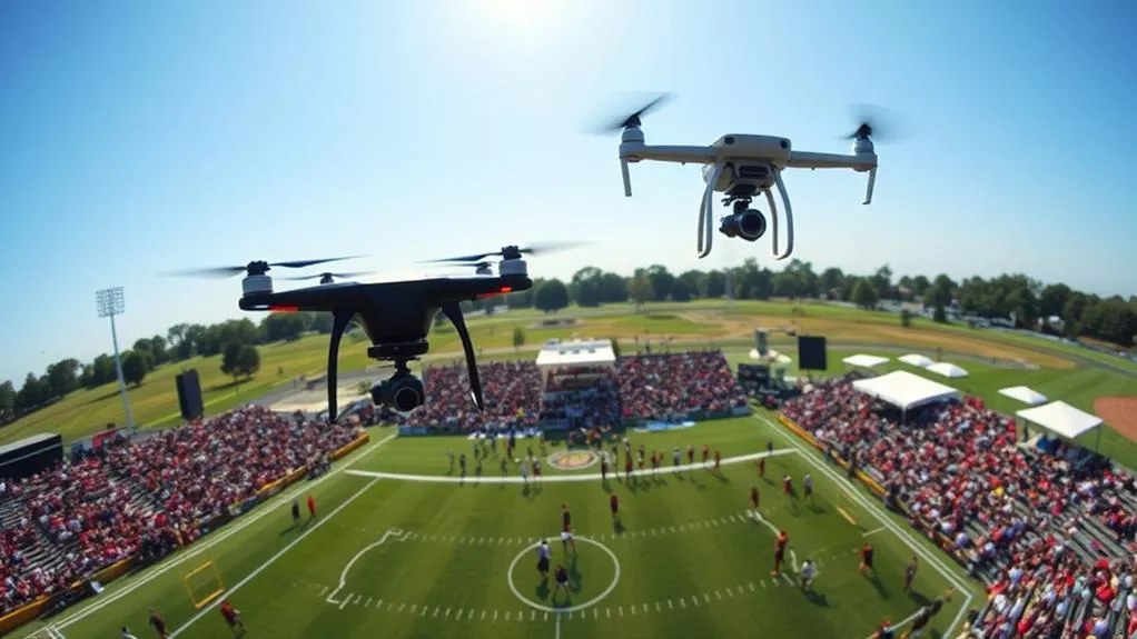 Why Use Drone Photography for Sports Coverage? - Sport Drones