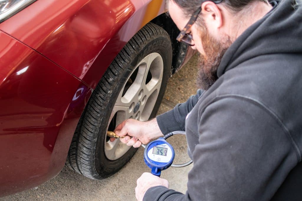 Why is my tire pressure light blinking? | Tim Quality Car Care