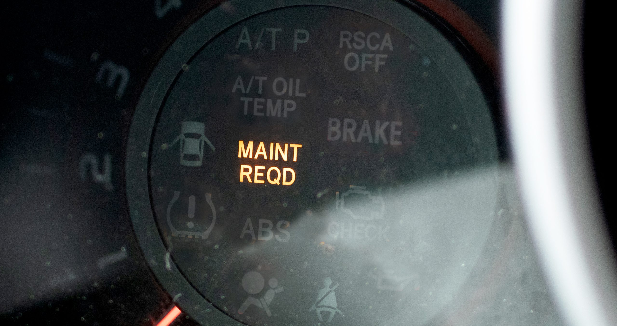 What does the MAINT REQD light mean on my Toyota? | Tim Quality Car Care