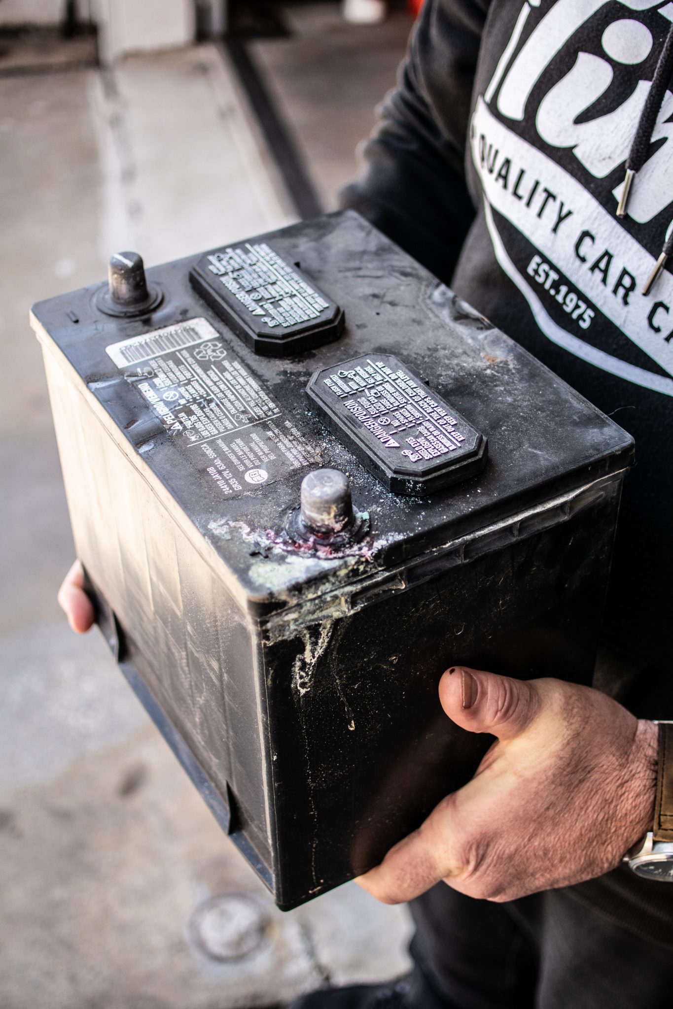 What Is the Green Stuff on My Battery? | Tim Quality Car Care