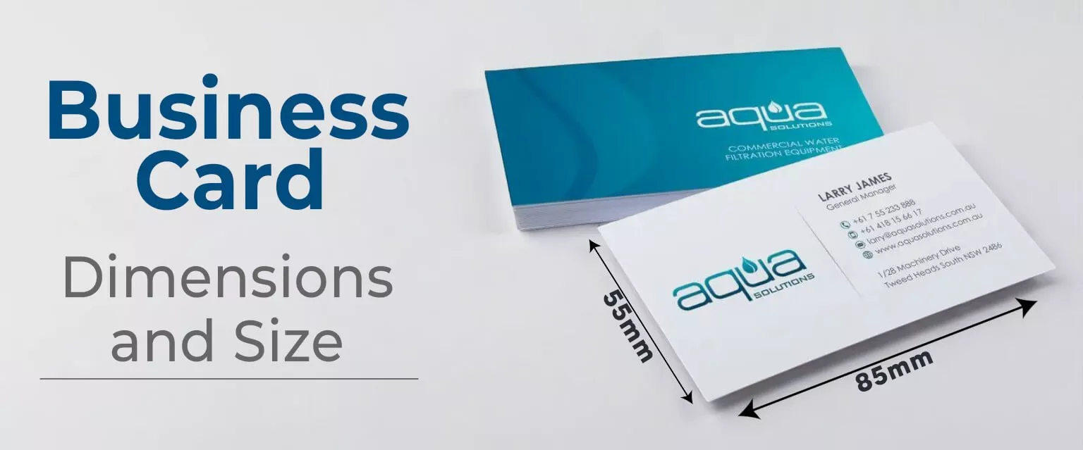 Standard Business Card Dimensions: Guide to Size and Specs