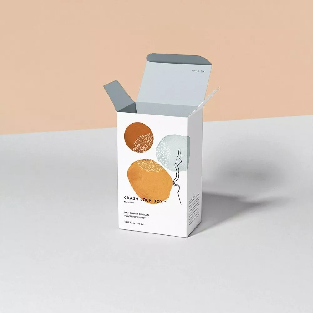 Custom Straight Tuck Boxes | Colored STE Boxes With Logo