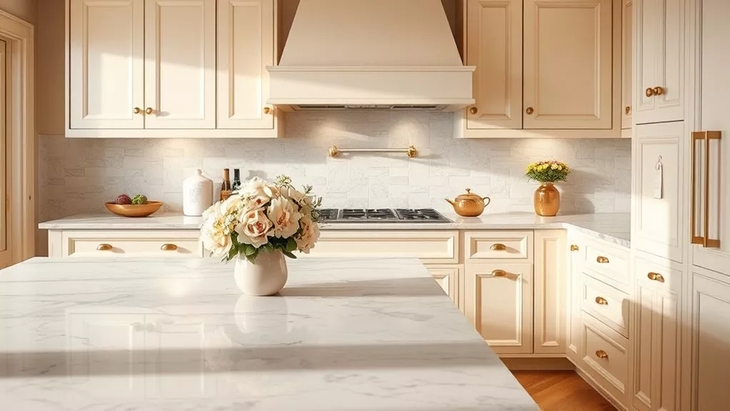 40 Stylish Cream and Gold Kitchen Ideas That Radiate Warmth and ...