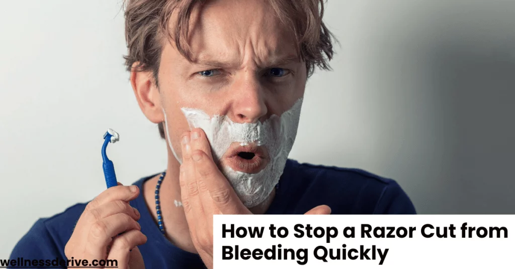 How to Stop a Razor Cut from Bleeding Quickly