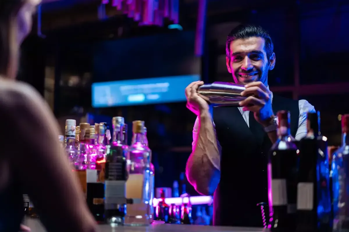 Bartender at King Taps First Canadian Place