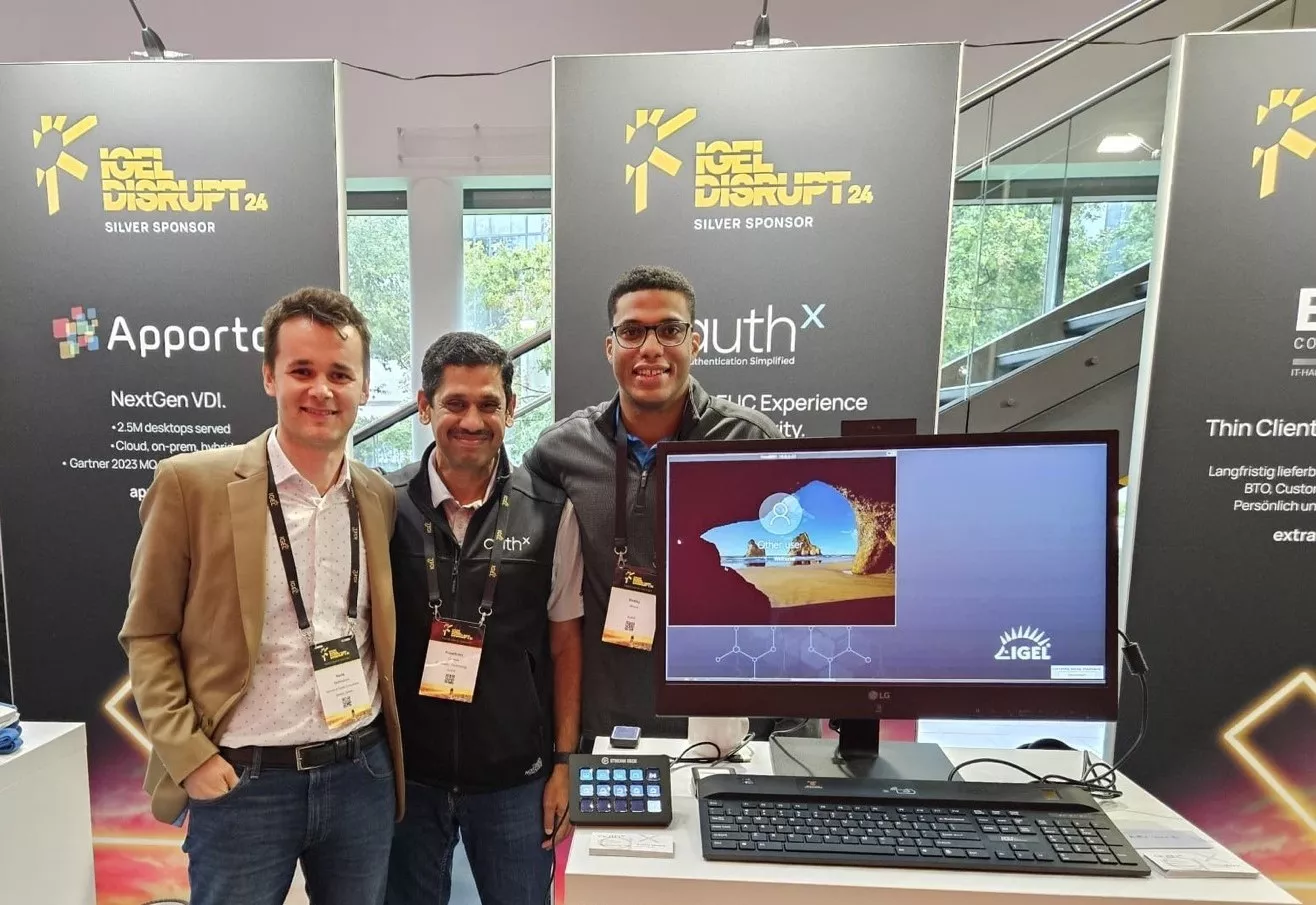 AuthX at IGEL Disrupt 2024: Transforming EUC Experience & Security