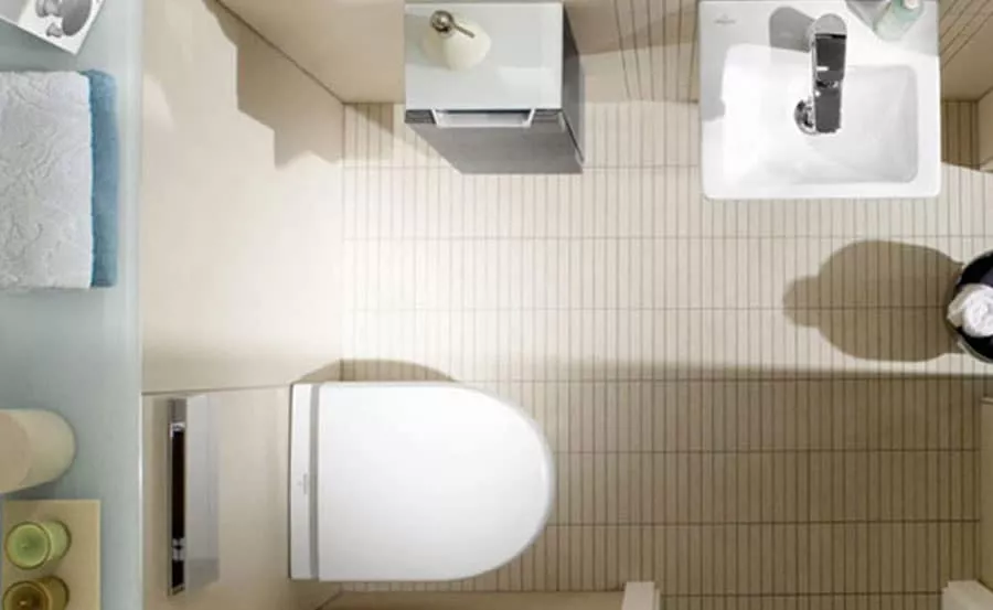 Quelle est la dimension idéale et minimum pour des WC