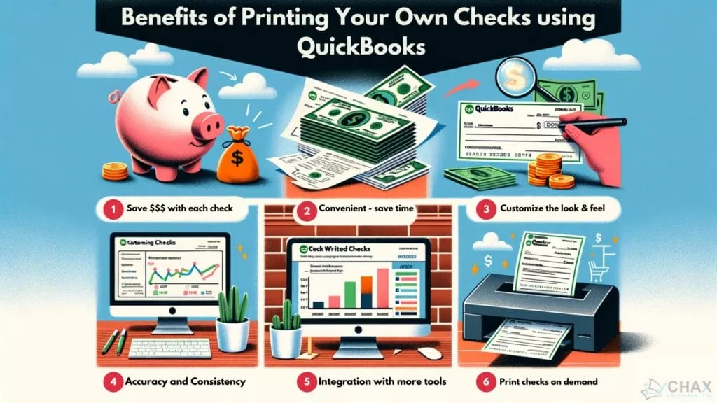 Why Printing Your Own Checks using QuickBooks makes Perfect "Cents" - CHAX