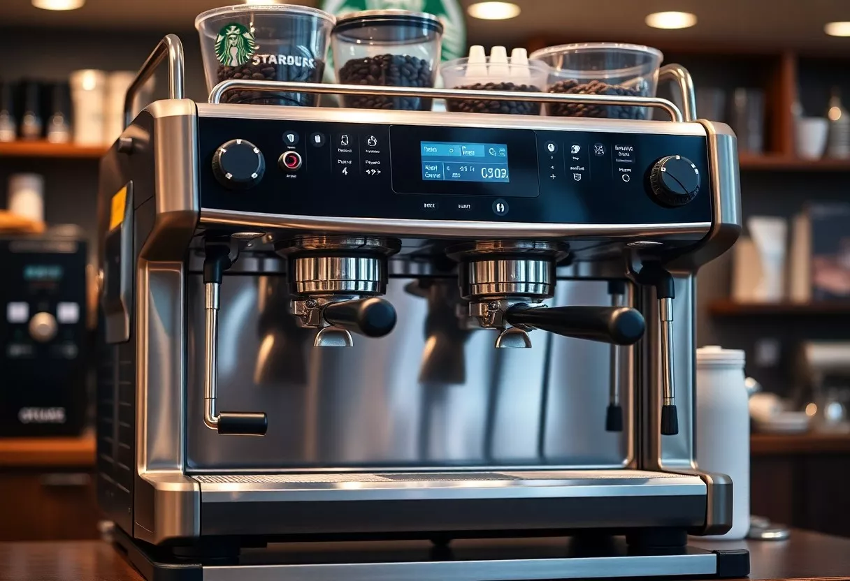What is the Coffee Machine Used in Starbucks - Commercial Equipment