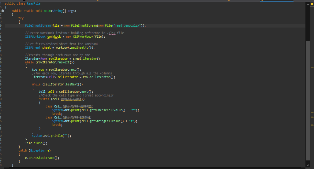 How to Read & Write Data Using Apache POI - Java | Devstringx