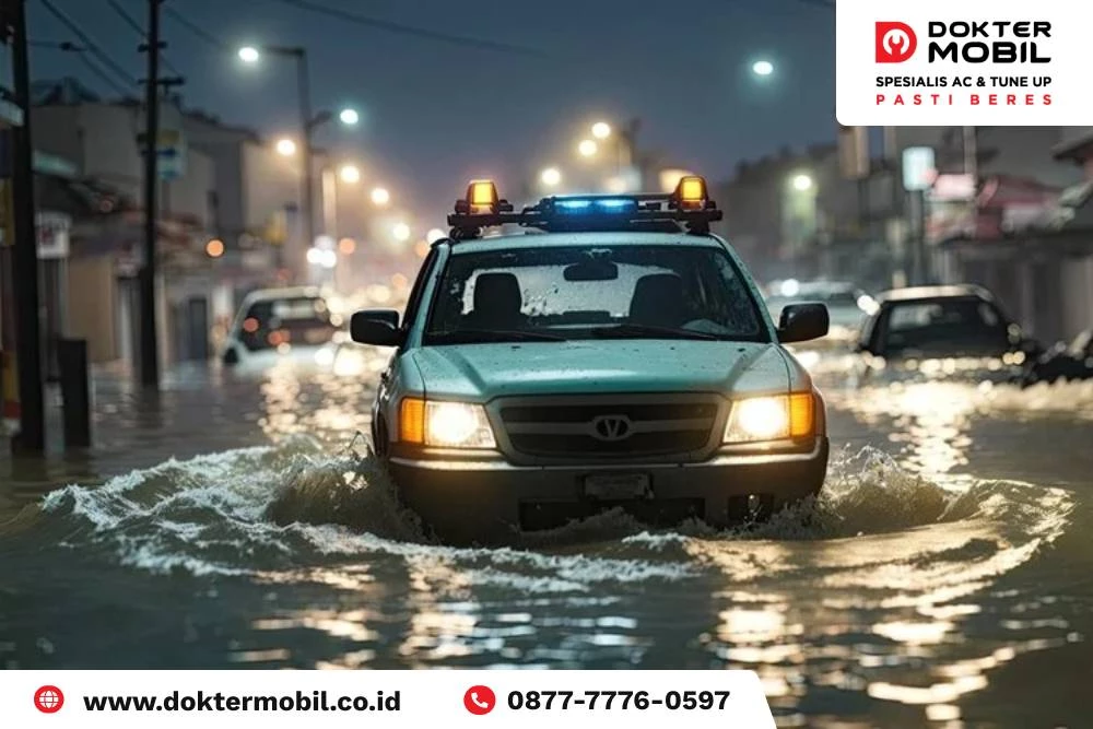 Waspada! Ini 4 Bahaya Mobil Terobos Banjir - Doktermobil.co.id