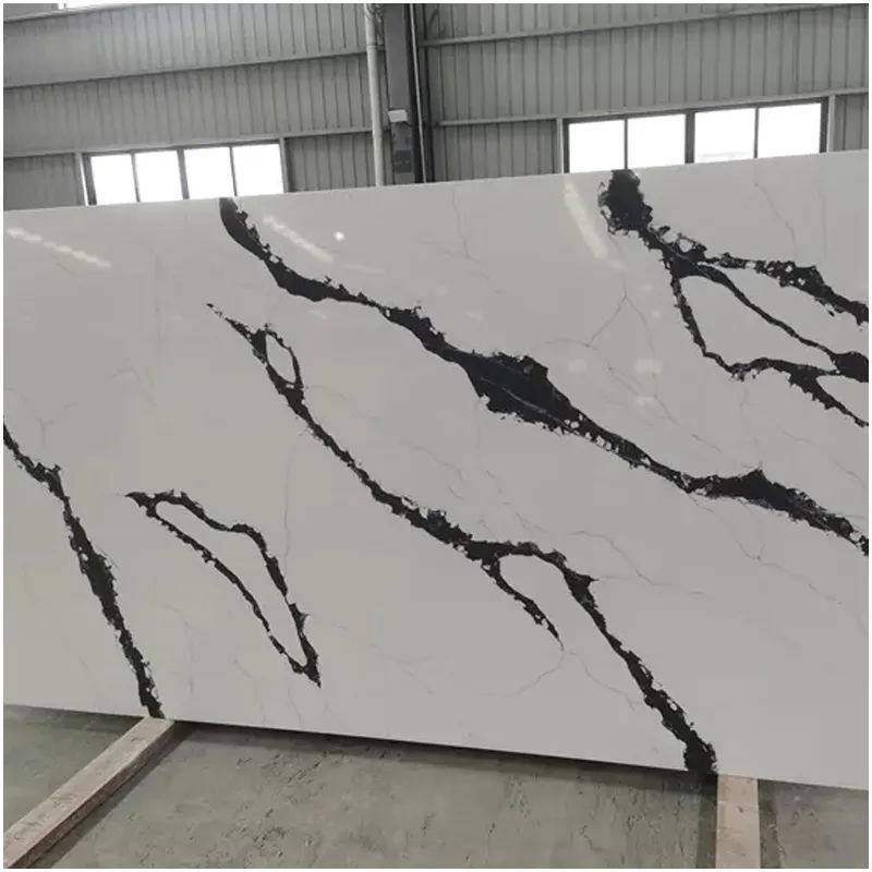 Calacatta Panda Quartz - Exclusive Marble Manufacturer-FOR U STONE