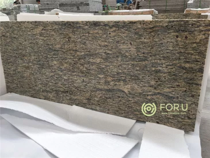 Brazil Santa Cecilia Granite Prefab Kitchen Countertop 96X26 Inch ,St ...