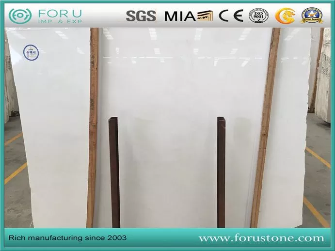 Custom White Macedonia Bianco Sivec Marble Slabs For Vanity Top - Exclusive Marble Manufacturer ...