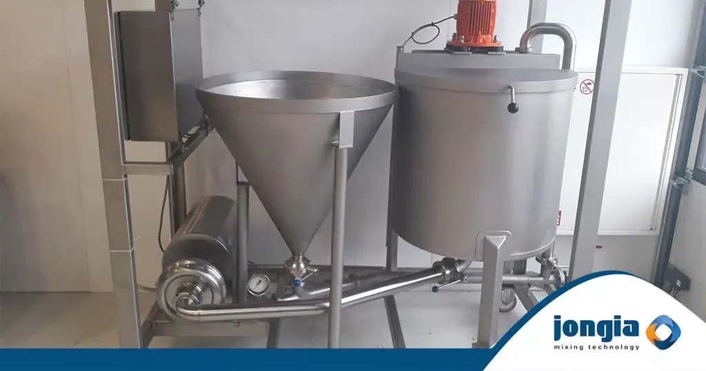 The Jet mixer: the solution for the dissolving of solids