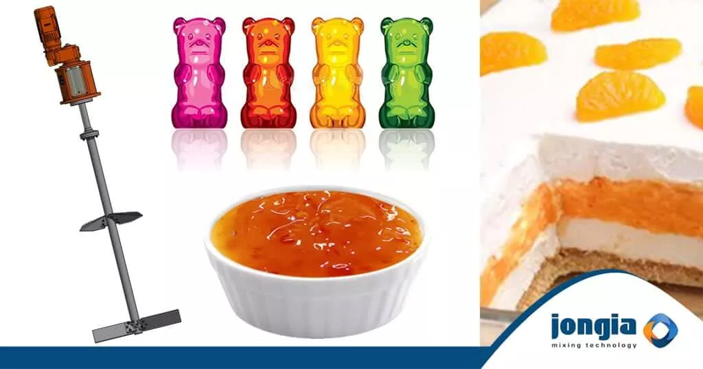 The mixing process of starch gelatinization - Jongia Mixing Technology