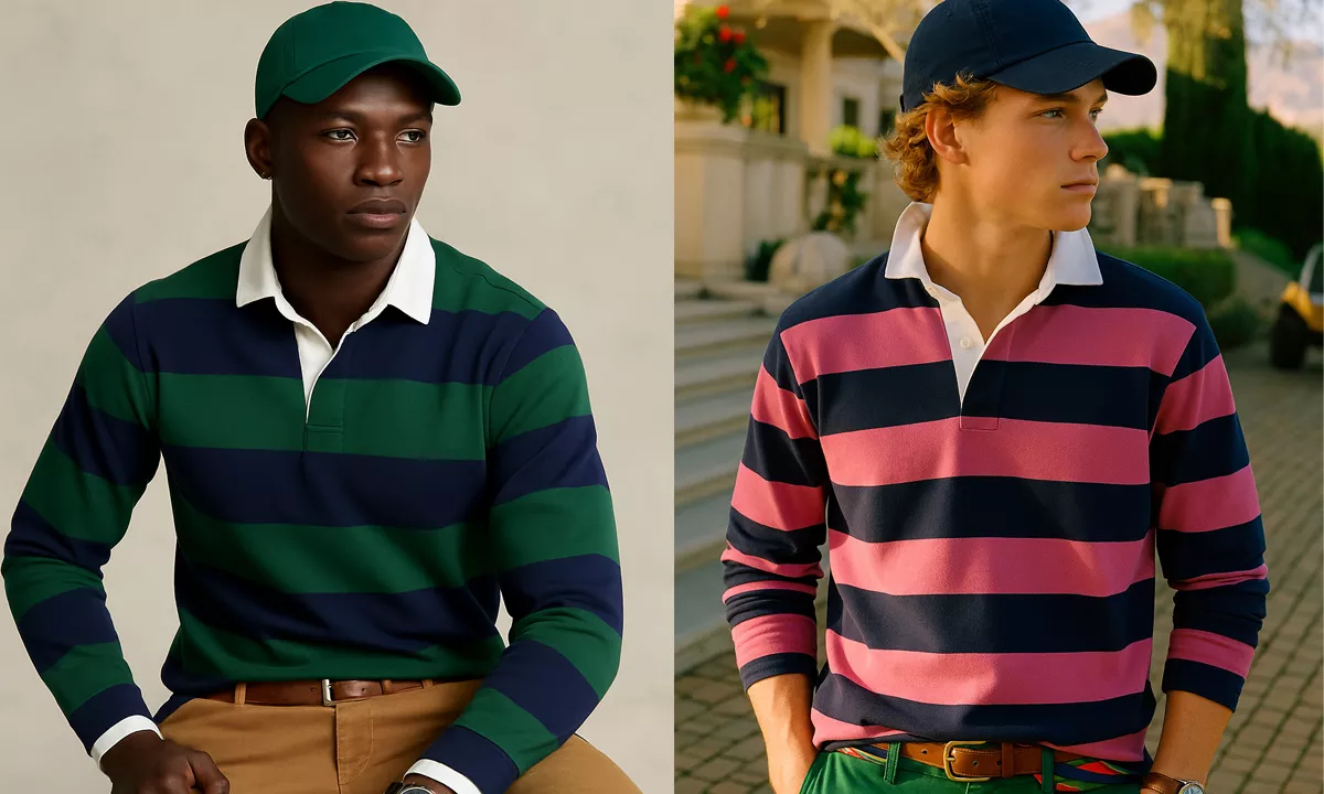 Pourquoi le polo homme style rugby est l’un des plus grands intemporels ...