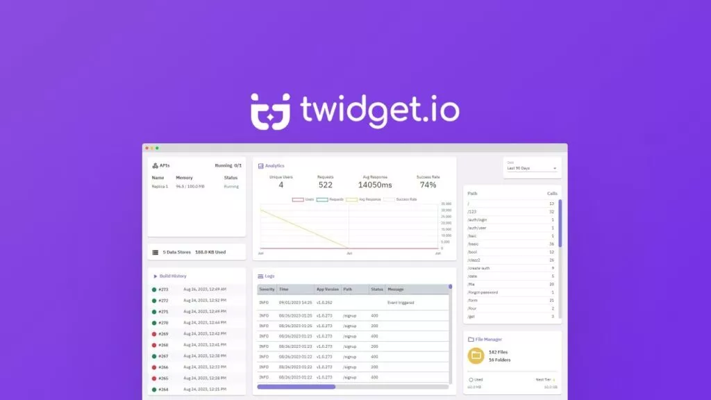Twidget.io - Offre à vie