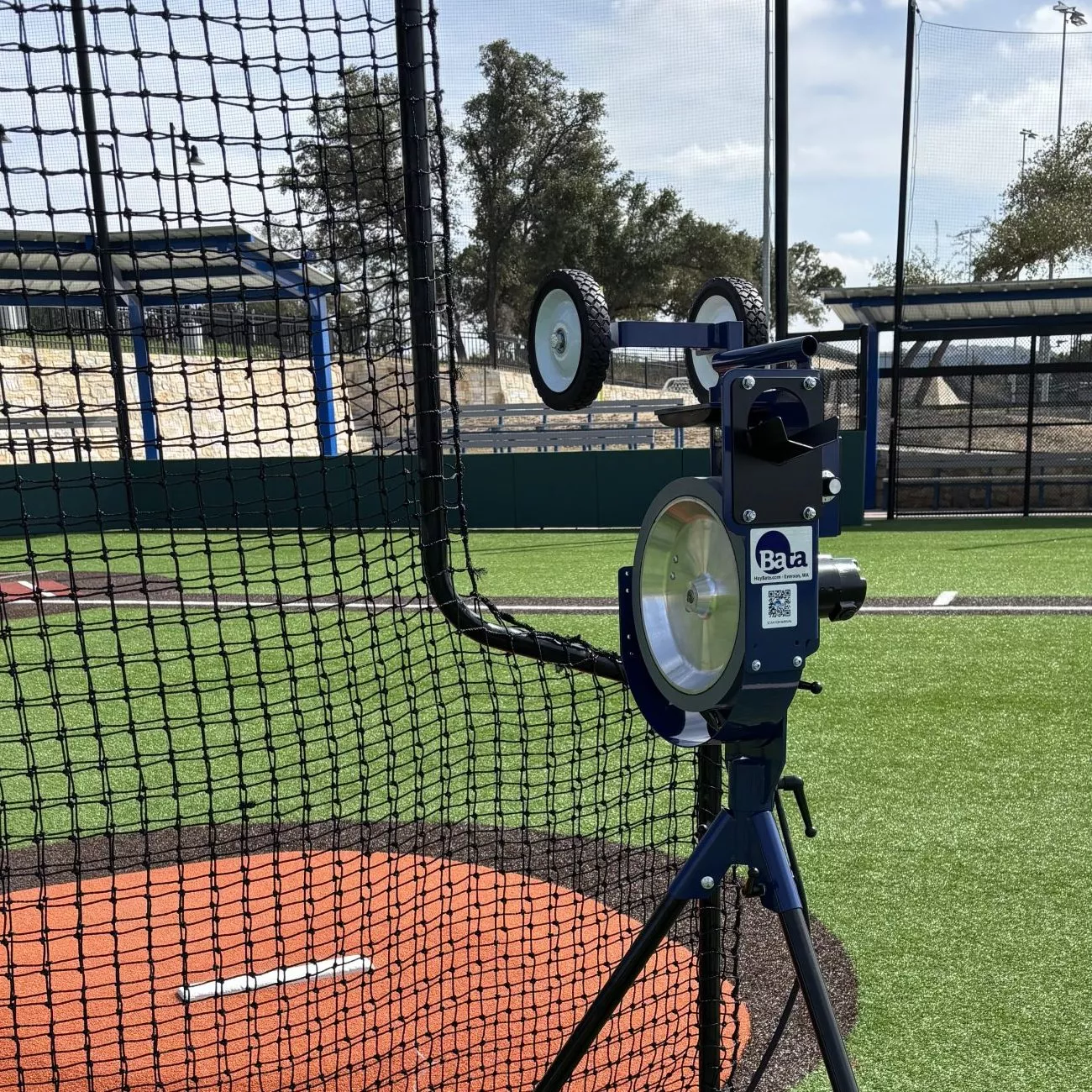 Baseball 1 Wheel Pitching Machine - Pitch King Sports Rentals