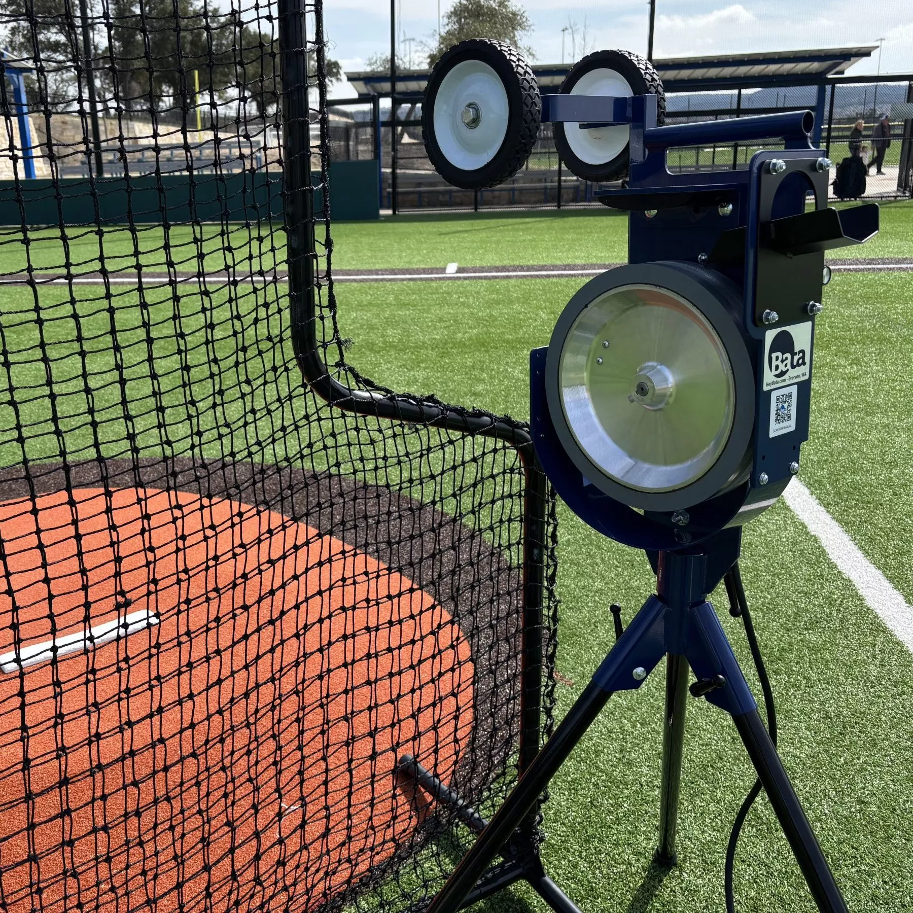 Baseball 1 Wheel Pitching Machine - Pitch King