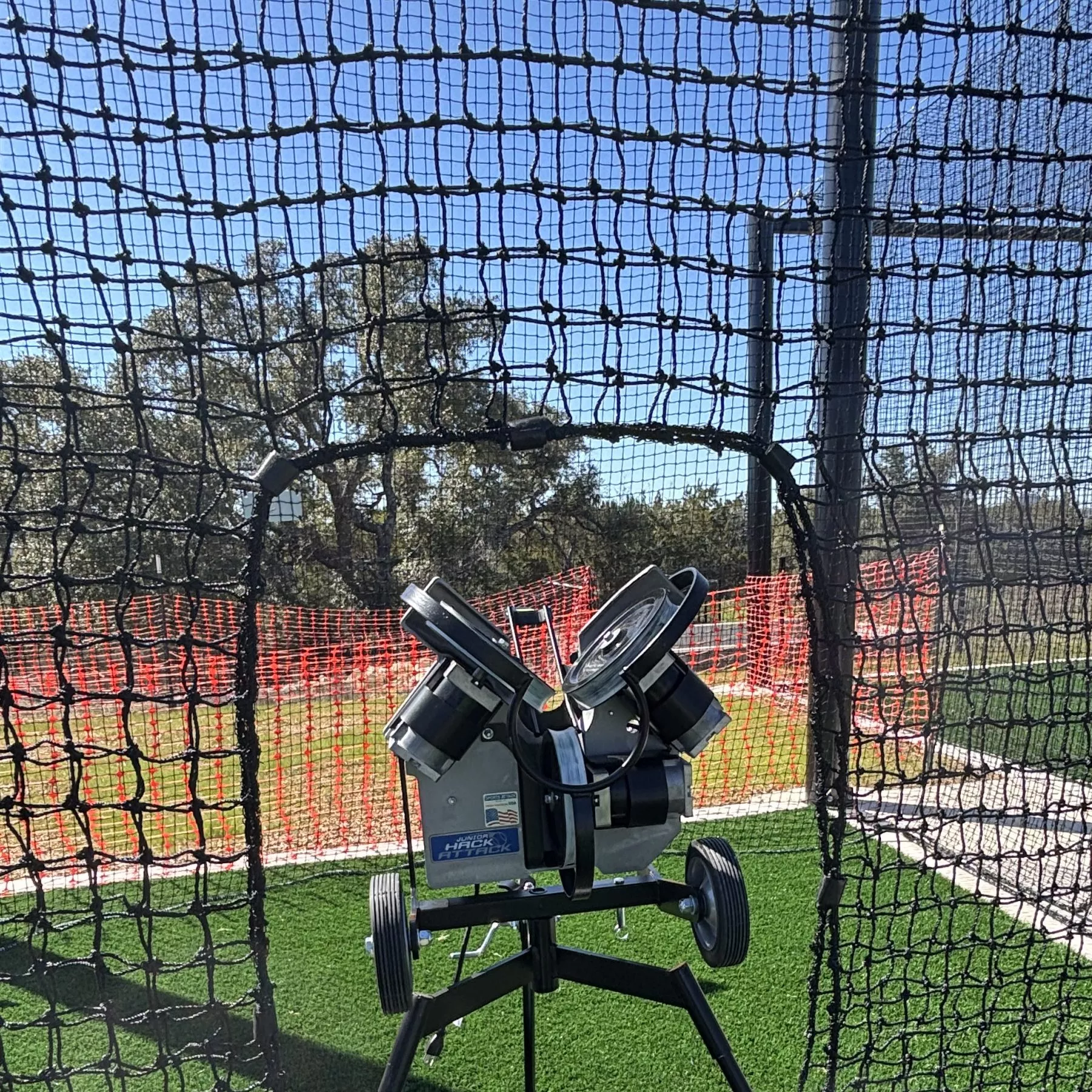 Baseball 3 Wheel Pitching Machine for Rent - Pitch King Sports Rentals