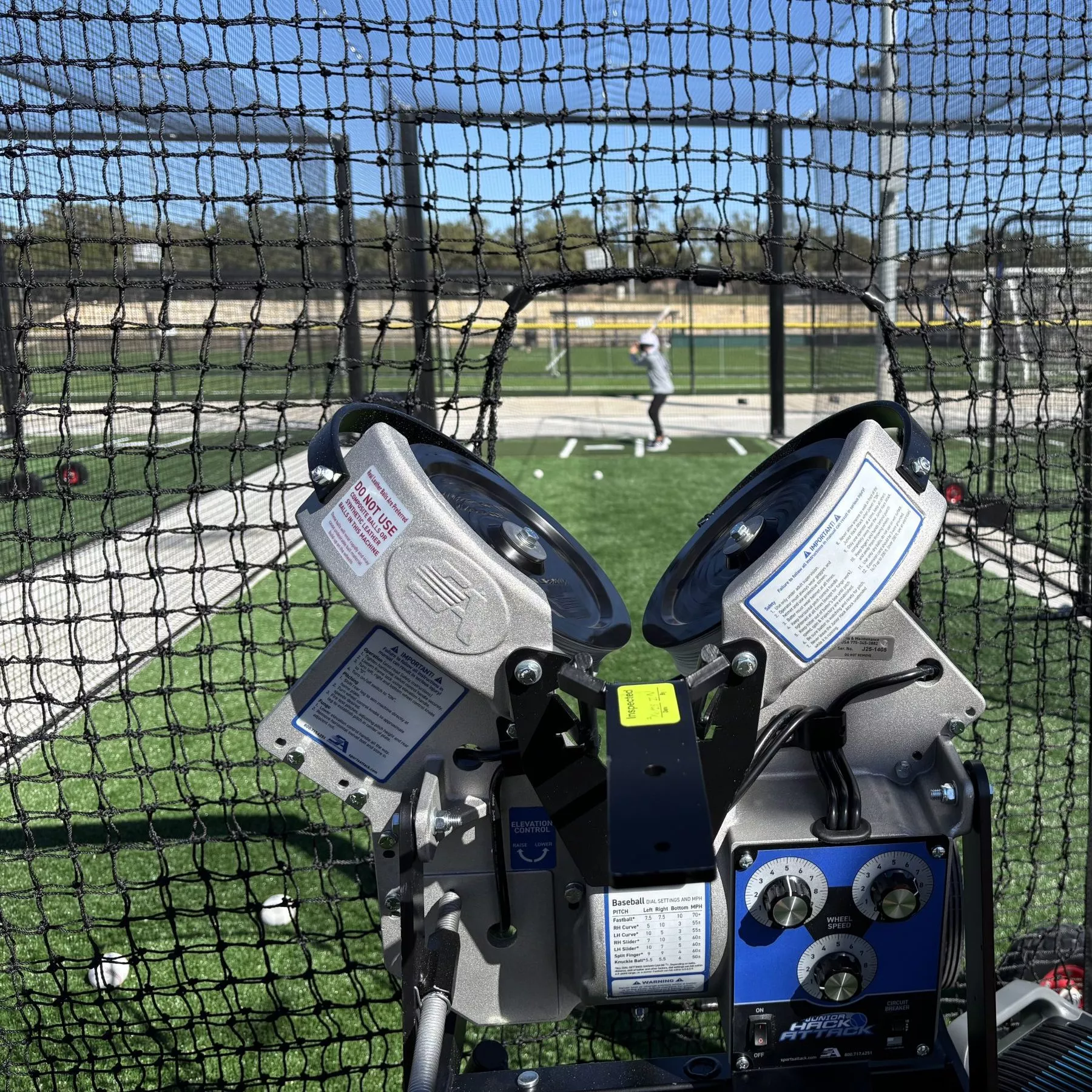 Baseball 3 Wheel Pitching Machine for Rent - Pitch King Sports Rentals