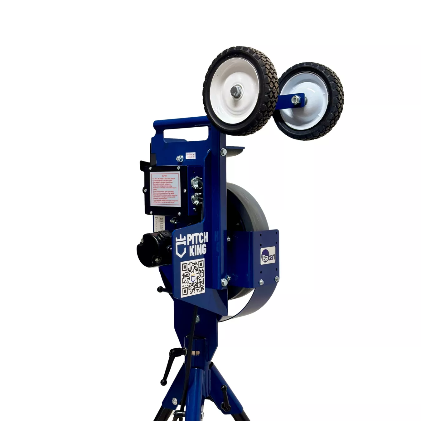 Baseball 1 Wheel Pitching Machine - Pitch King Sports Rentals