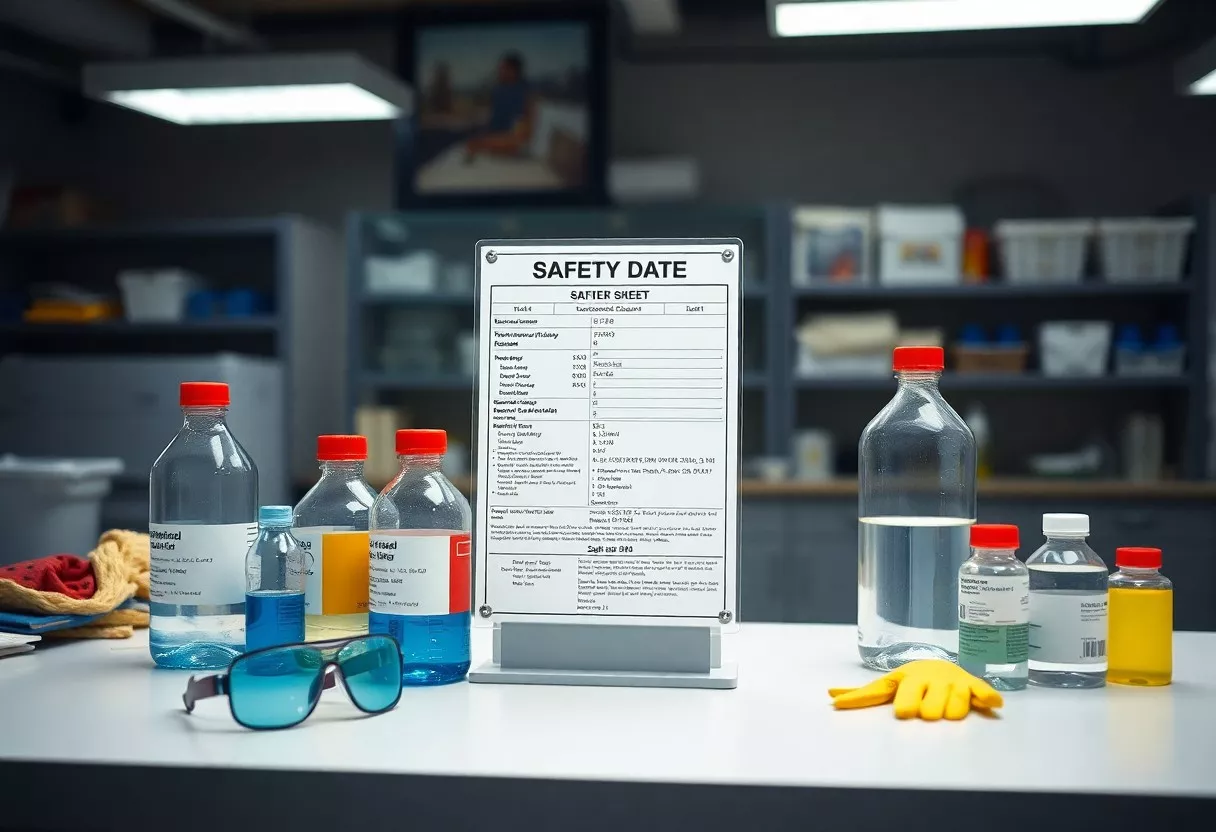 Safety Talk – Chemical Handling – Safety Data Sheets (SDS) – Safety Talks