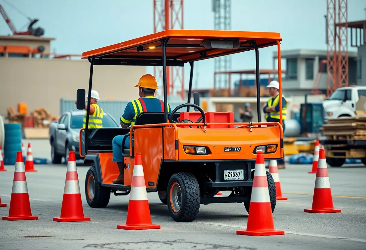 Safety Talk – Utility Cart Safety – Drive Safely On Site – Safety Talks